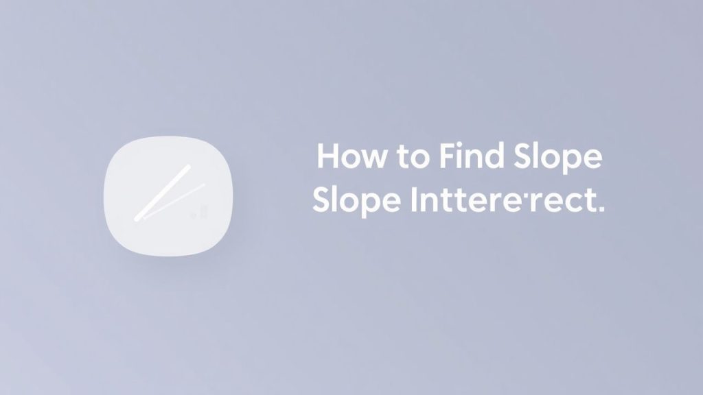 How to Find Slope Intercept Form – Tanningoilsa.com